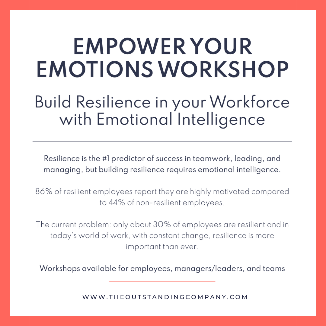 Empower Resilience Through Emotional Intelligence - The Outstanding Company